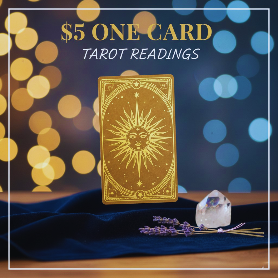 $5 One-Card Tarot Reading (Written Message) | The Travelin' Tarot